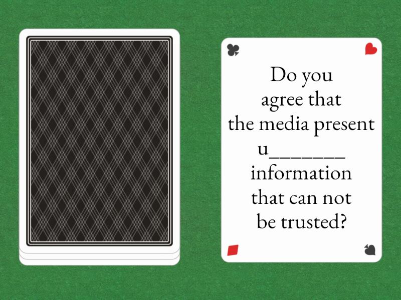 SC Bad Science - Speaking cards