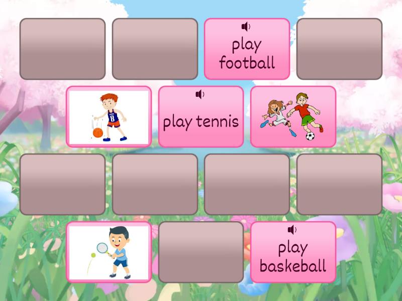 AS2 unit 2 speaking - Matching pairs