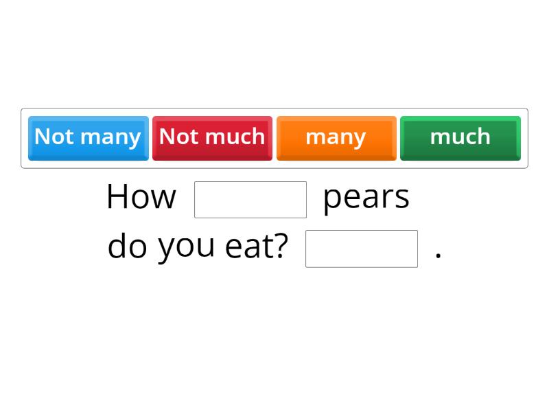 Quantifiers - question and answer - Complete the sentence