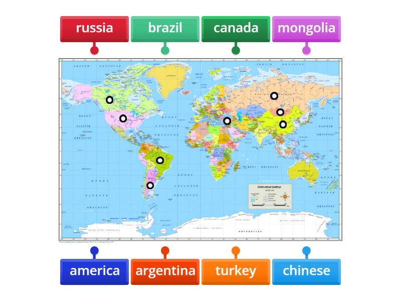 country - Labelled diagram