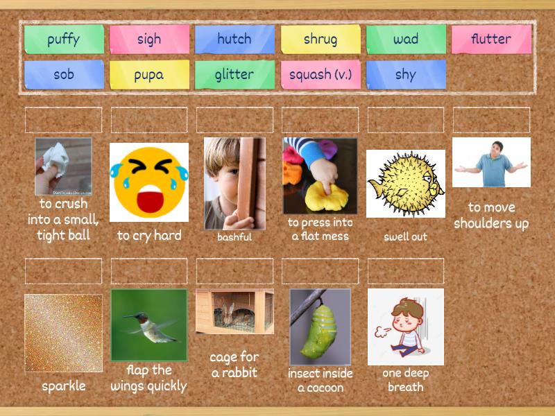 Hallie's Horrible Handwriting - Match up