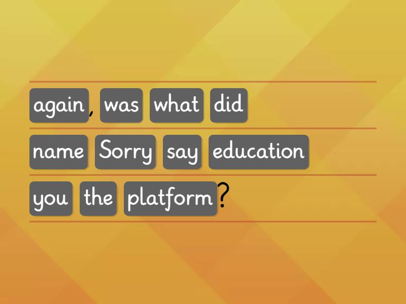 F2F Intermediate 11 D - Unjumble