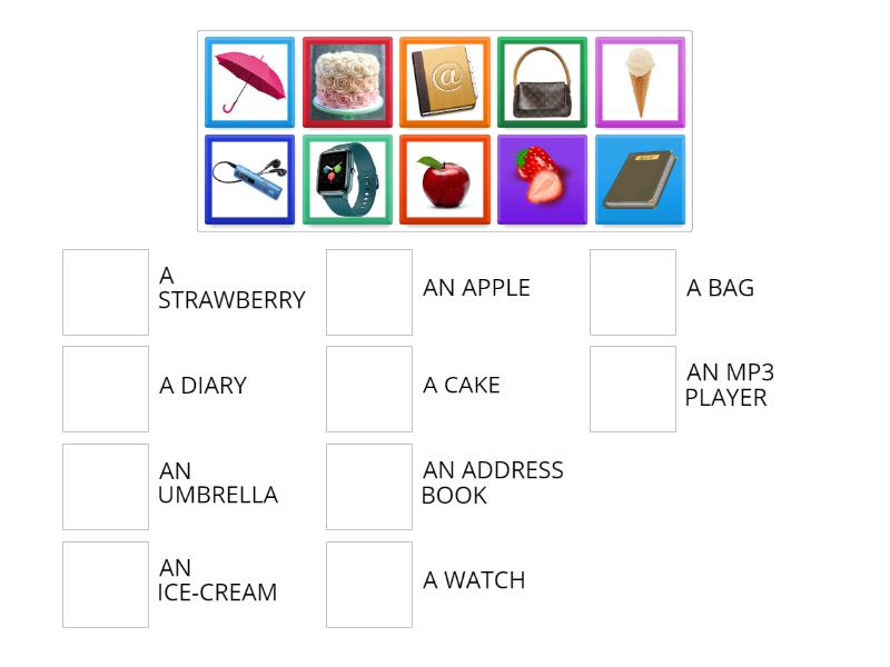 EVERYDAY OBJECTS - Match up