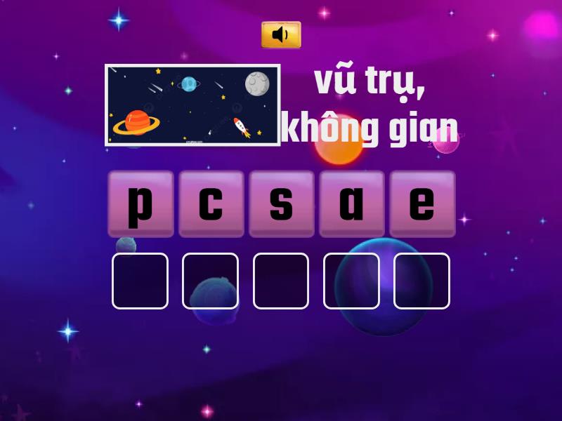 AS 2 - UNIT 9 - Space - Anagrama