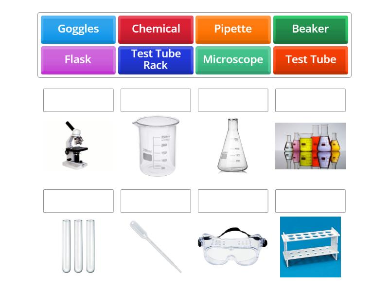 Lab Equipment - Match up