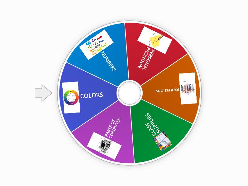 COLOR WHEEL 2 - Spin the wheel