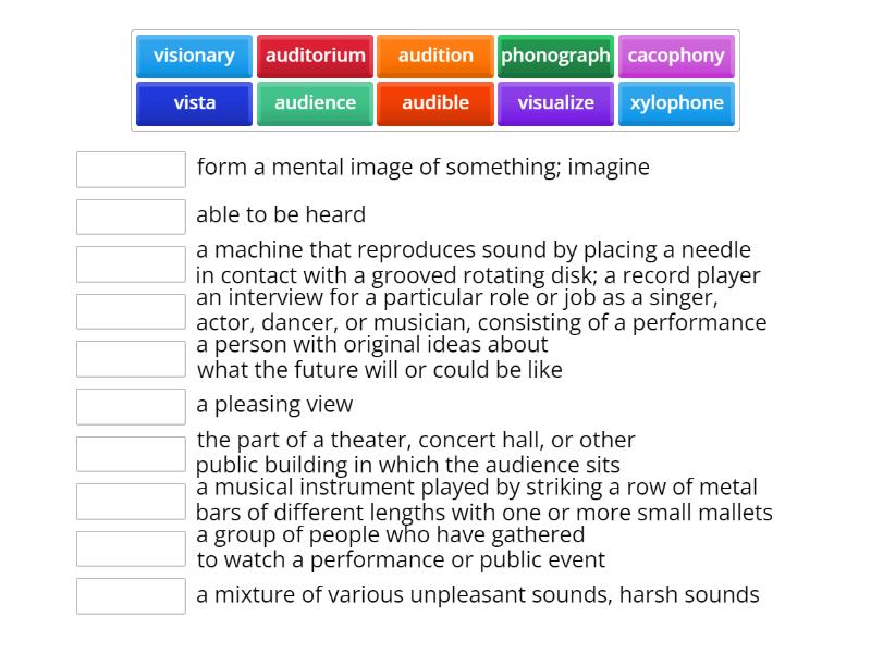 Eyes and Ears Matching - Match up