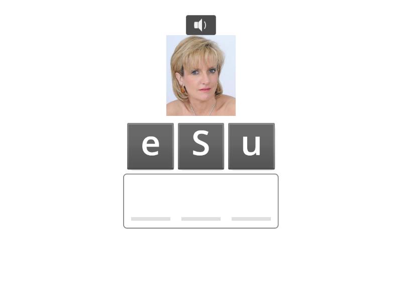 Names Fun for starters - Anagram