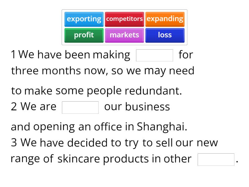 Roadmap B1+ 5A - Complete the sentence