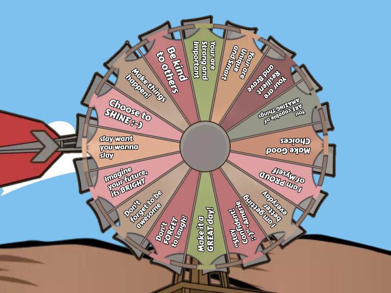 Launch Wheel - Spin the wheel