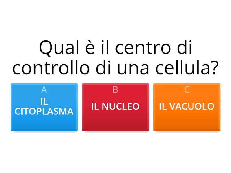 La cellula - Quiz