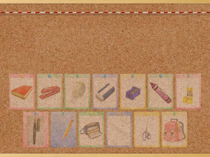 Classroom Stationery - Find the match