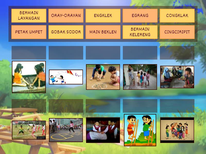 MACAM-MACAM PERMAINAN TRADISIONAL - Match up