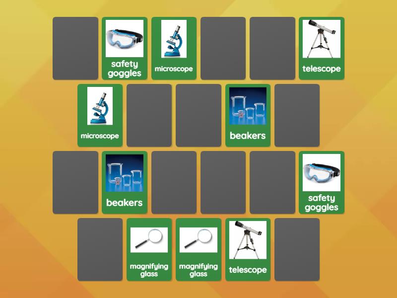 Science Tools - Matching pairs