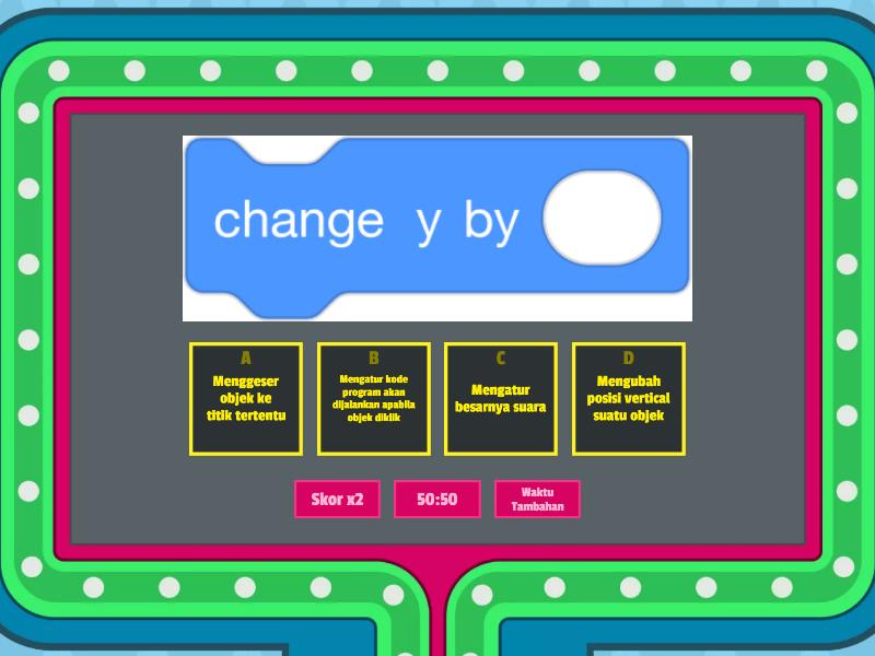 Algoritma Pemrograman SCRATCH - game - Gameshow quiz