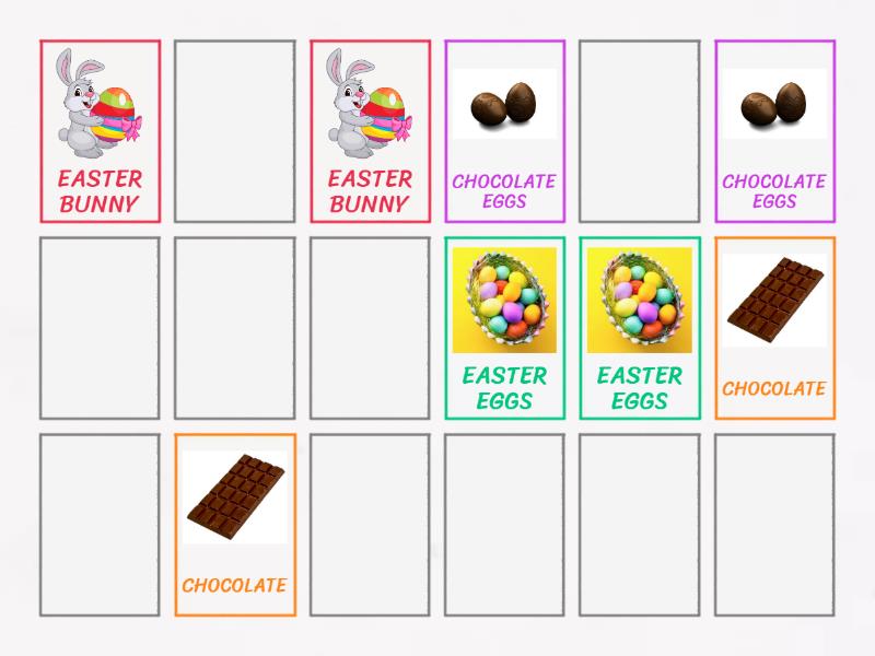 EASTER MEMORY GAME - Parejas