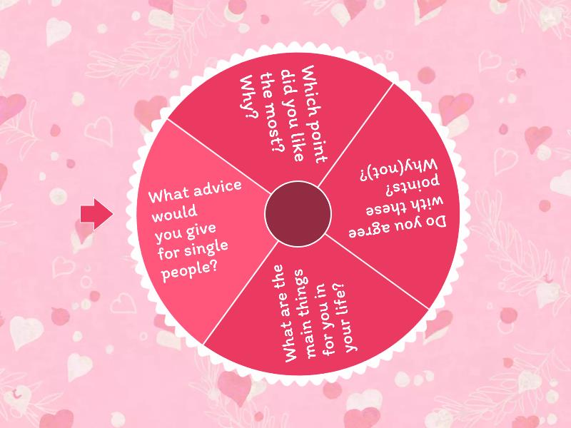 st valentine's - Spin the wheel
