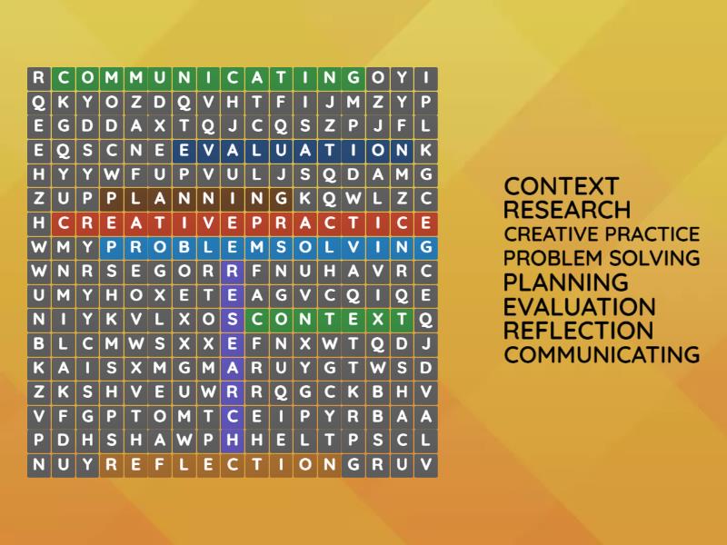 Word Search - Sopa de letras