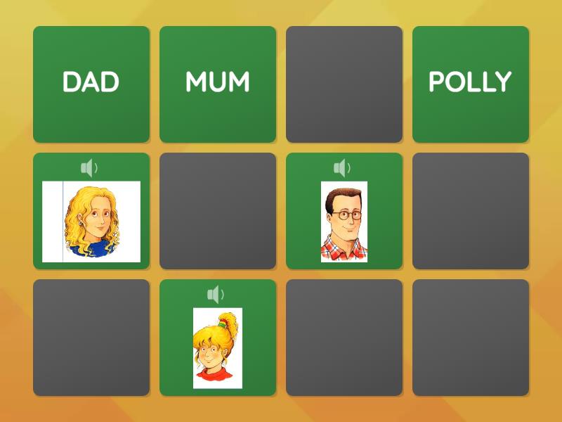 HH2_Introduction - Family members - - Matching pairs