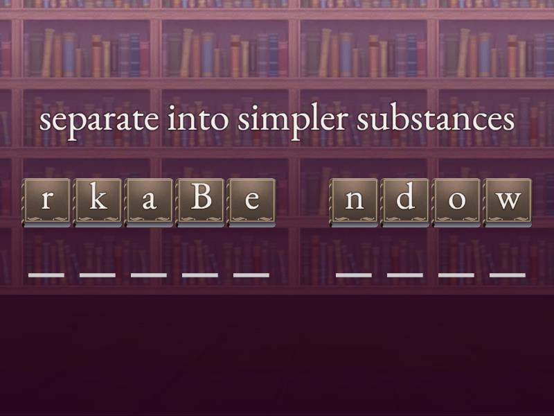 Multi-word verbs - Anagram