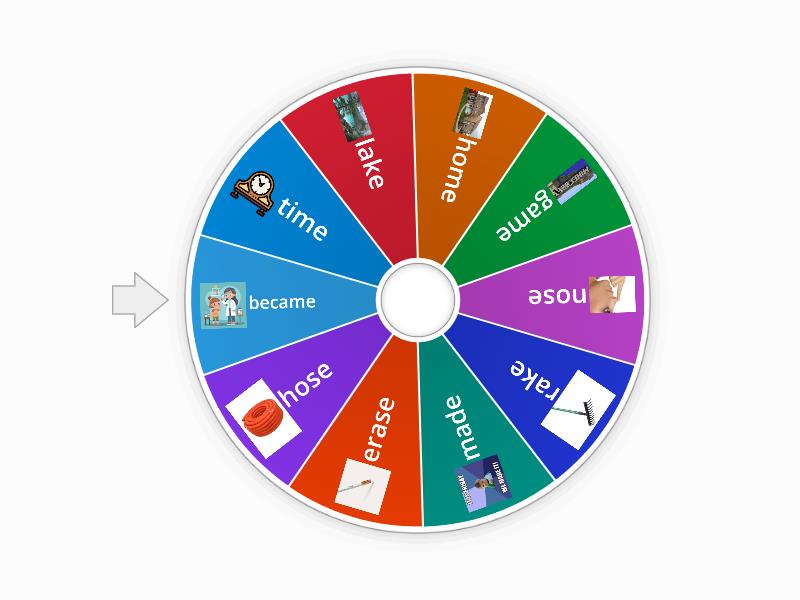 2nd grades - Spelling words L3 - Rueda aleatoria