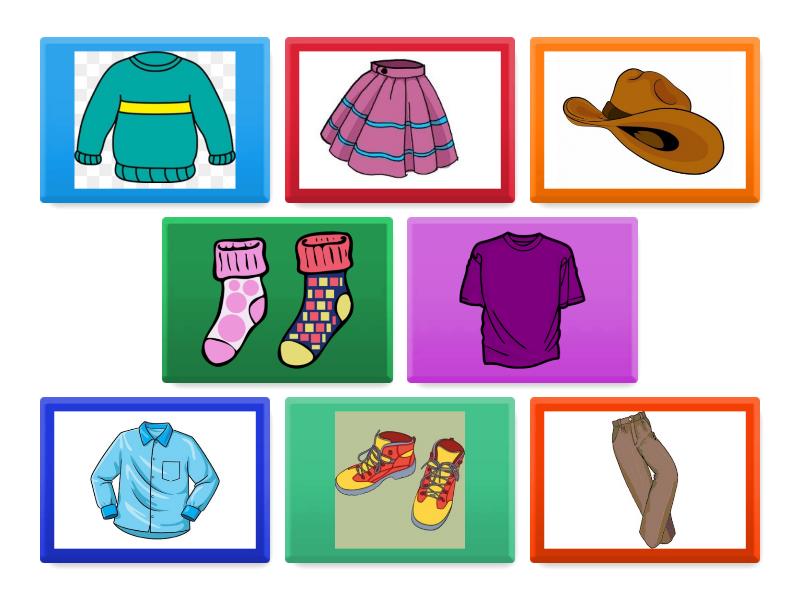 clothes - Flip tiles