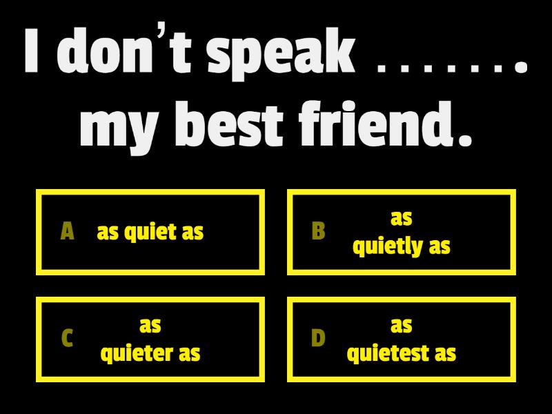 Comparative/superlative adverbs (Gateway B2 Unit 4) - Quiz