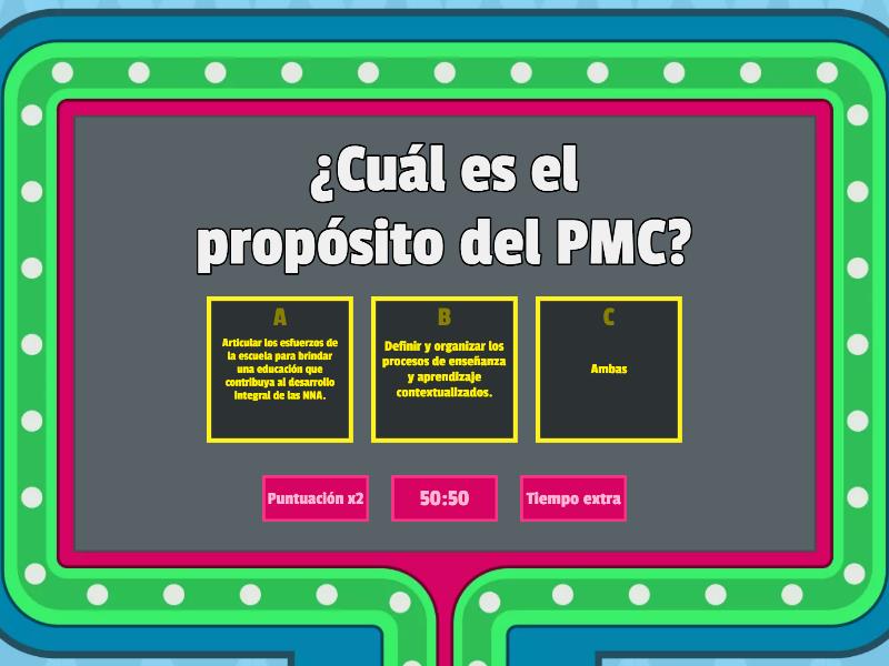 Diferencias entre PMC y Programa analítico - Concurso de preguntas
