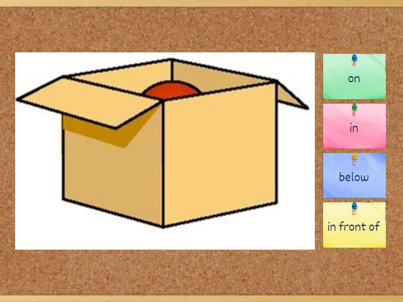 Kid's box 3 unit 2 prepositions1 - Quiz