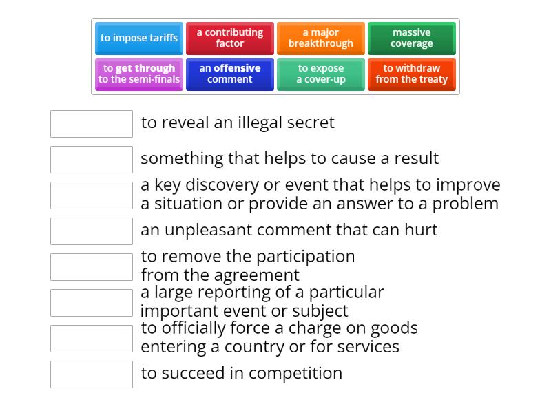Roadmap B2+ Unit 7B - Match up