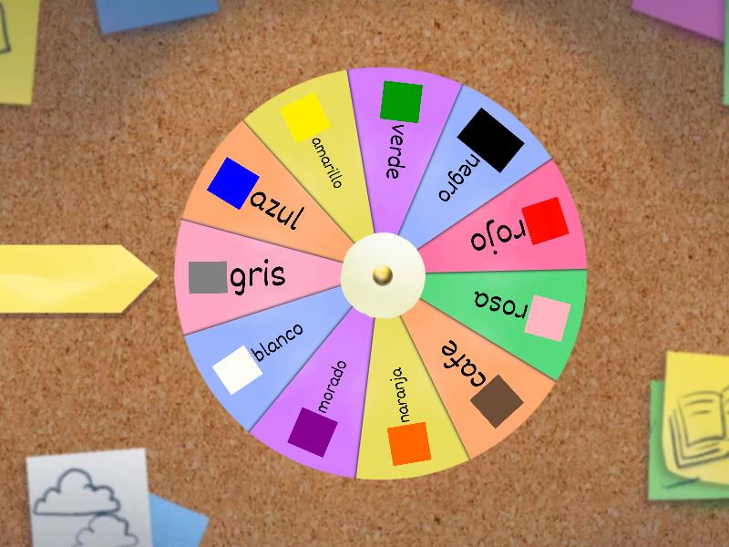 La rueda de los colores - Spin the wheel