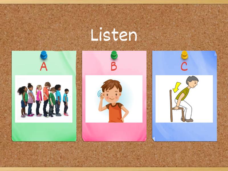 PRESCHOOL COMMANDS - Quiz