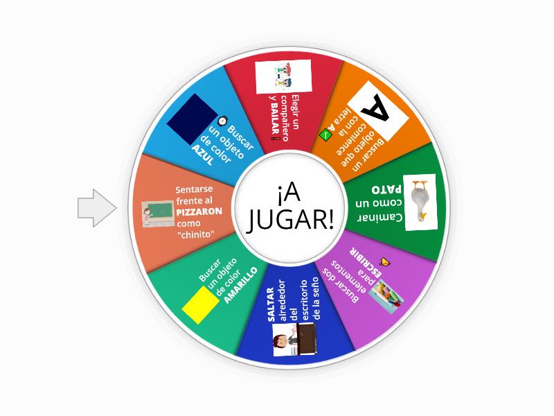 Articulacion entre niveles - Spin the wheel