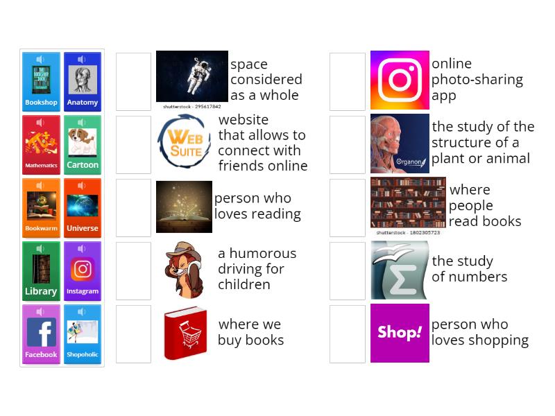 English grammar - Match up