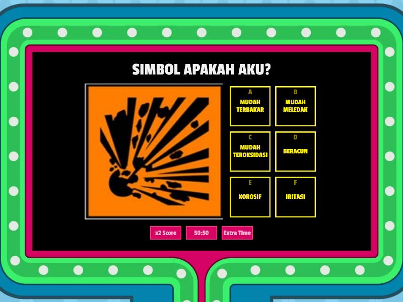 SIMBOL BAHAN KIMIA - Gameshow quiz