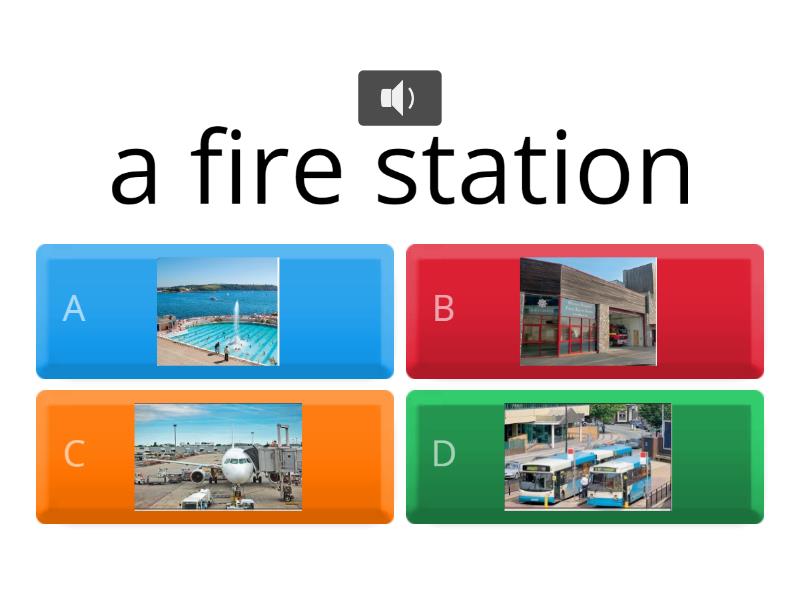 town words with audio - Quiz