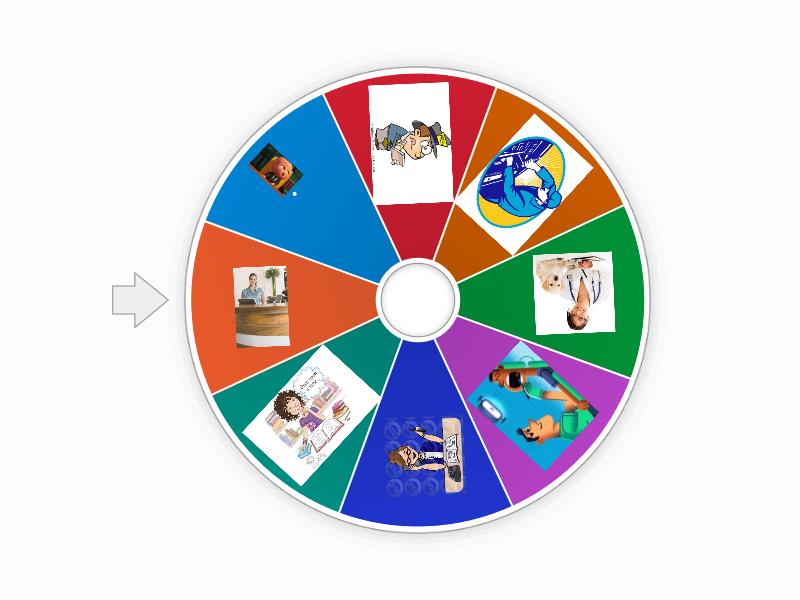 SPIN AND SAY - Spin the wheel