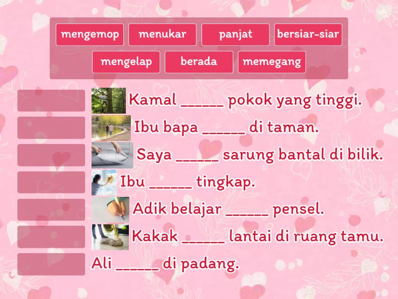 Kata Kerja 6 - Ayat - Match up