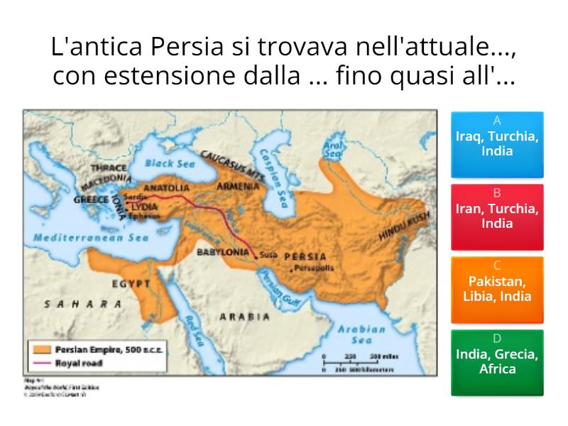 PERSIANI e MACEDONI - Quiz