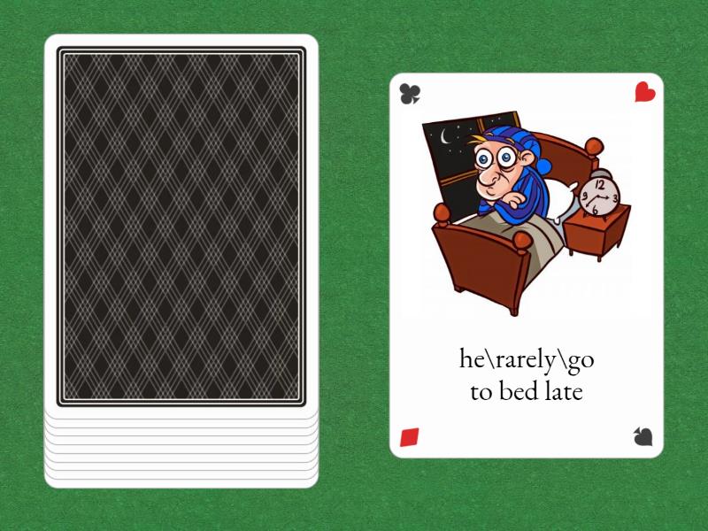 How often Present Simple - Speaking cards