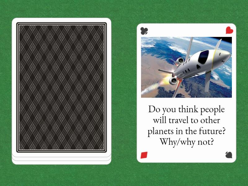 Question about transport and the future - Speaking cards