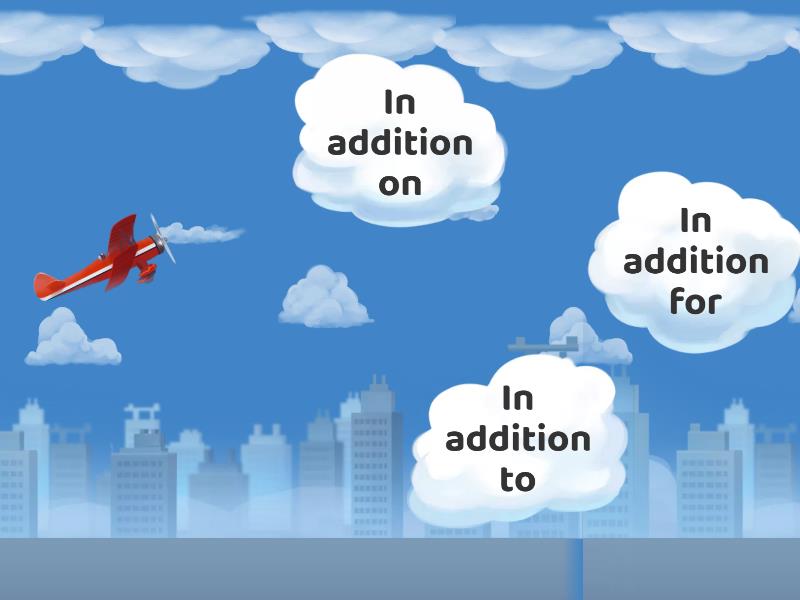 Prepositional Phrases - Airplane