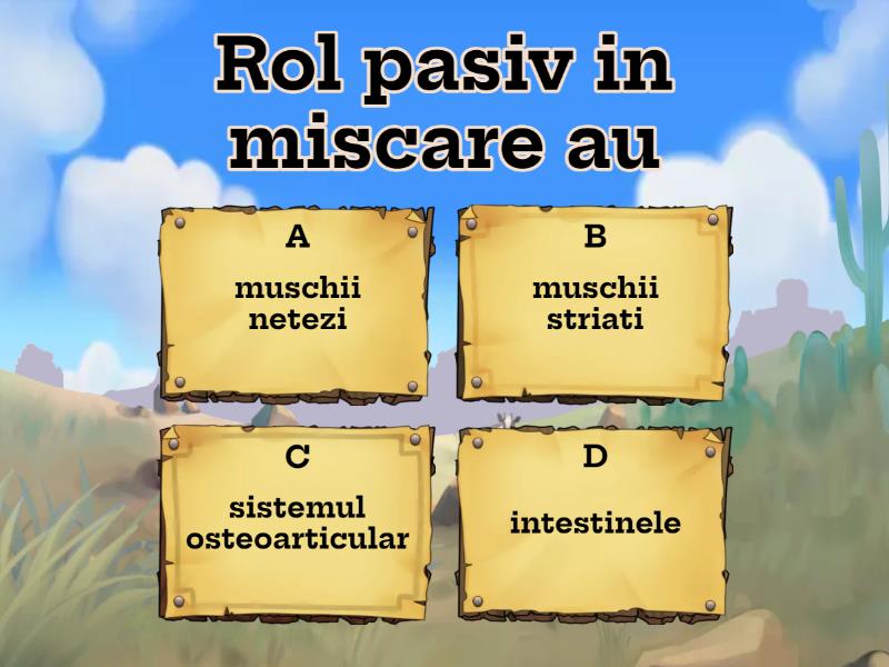 Recapitulare kineto 3 - Quiz