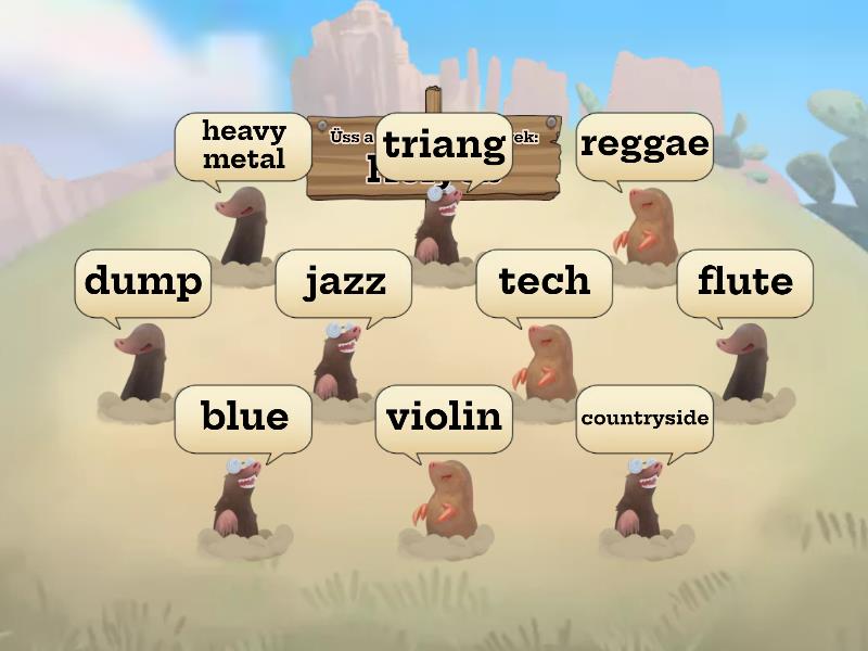 Music - Whack-a-mole