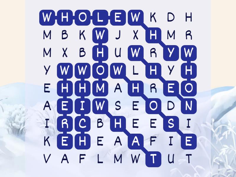 Wh questions - Wordsearch