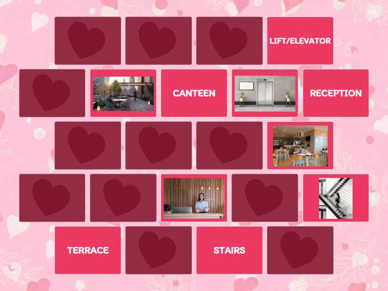 PARTS OF A BUILDING - Matching pairs