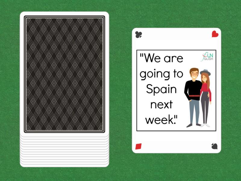 Reported speech - Random cards
