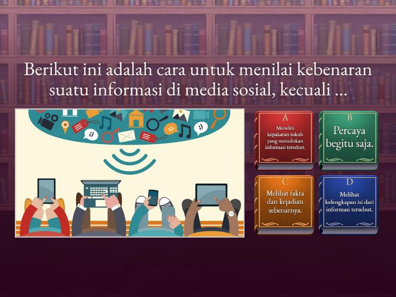 Asesmen Diagnostik Akhir "Menganalisis Informasi di Ruang Bincang" - Quiz
