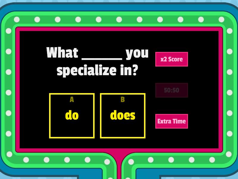 BP1, Language at Work 2 - Gameshow quiz