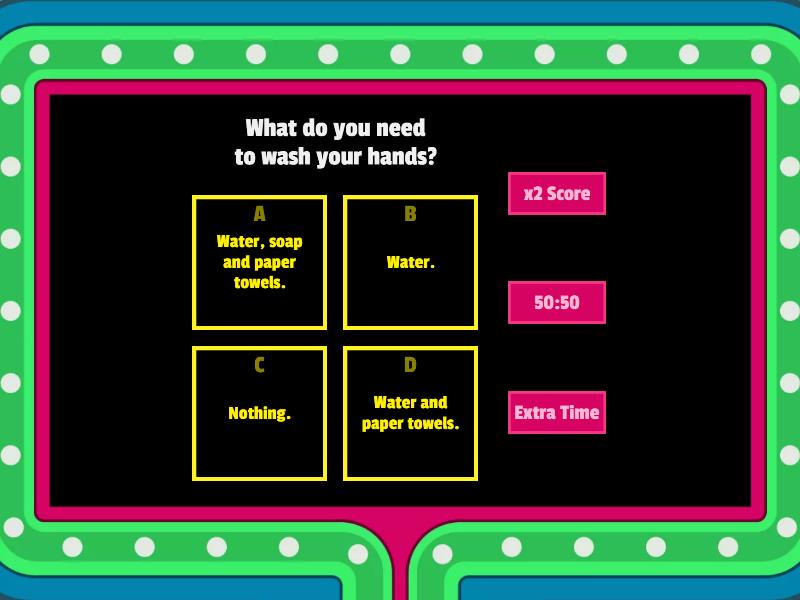 Personal Hygiene Quiz - Gameshow quiz